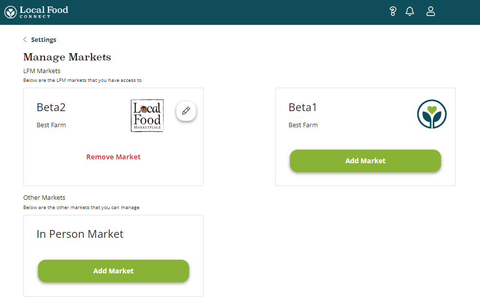 Creating Your Account – Local Food Marketplace