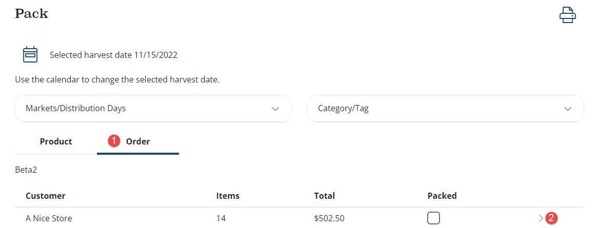 Packing and Delivering Orders – Local Food Marketplace