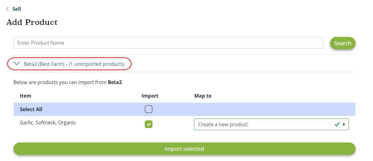 Adding New Products – Local Food Marketplace