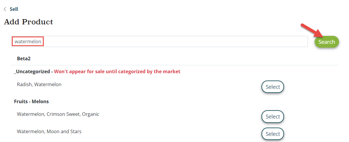 Adding New Products – Local Food Marketplace